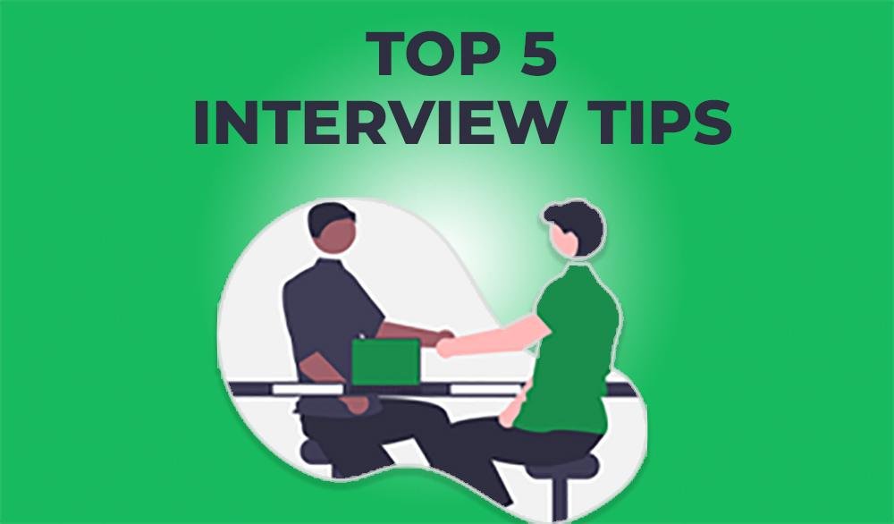 Top 5 interview tips for a successful job interview | Emerald Isle